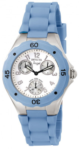 Invicta Women's 0735 Angel Collection Blue Polyurethane Watch – Exact ...