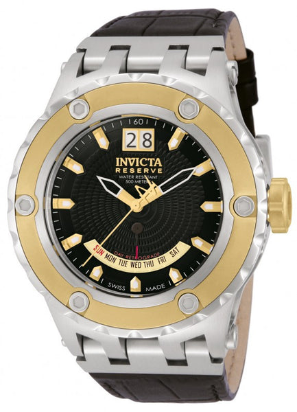 Invicta Men's 10093 Subaqua Reserve Black Textured Dial Watch – Exact ...