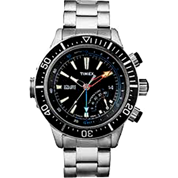 Timex Intelligent Quartz T2N809 Mens Indiglo Depth Gauge Thermometer W ...
